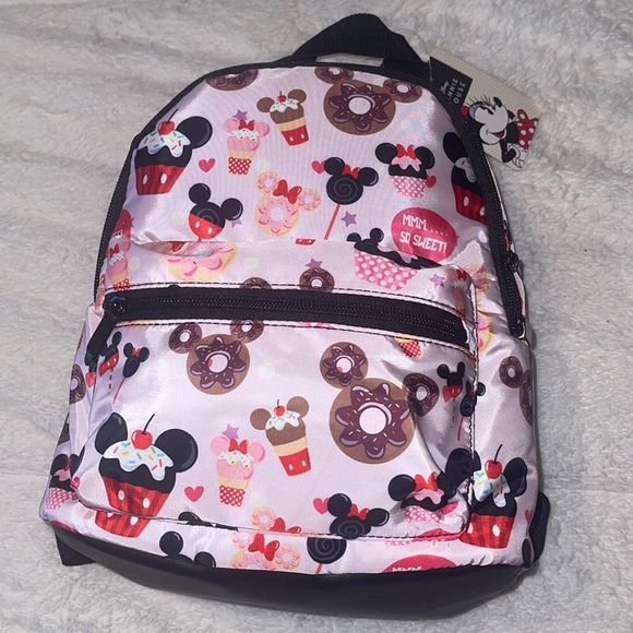Disney | Bags | New Rare Disney Minnie Mouse Pink Backpack | Poshmark